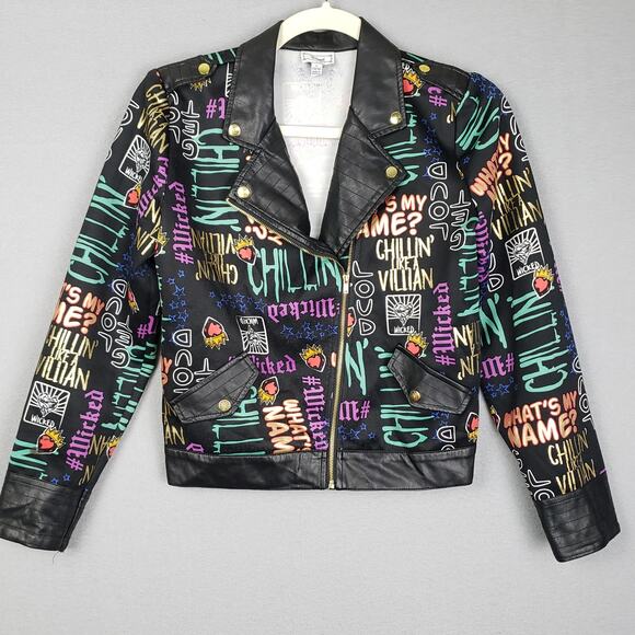 Disney | Jackets & Coats | Disney Dsigned Kids L Descendants Villains ...